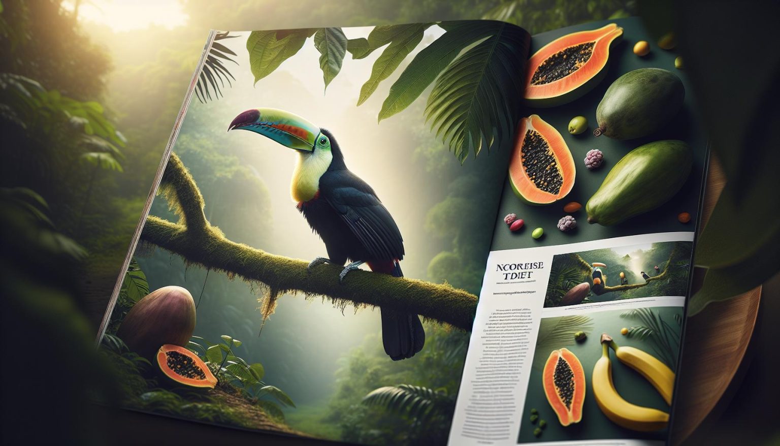 What Does A Toucan Eat In The Rainforest: Wild Diet » WorldBirds.eu