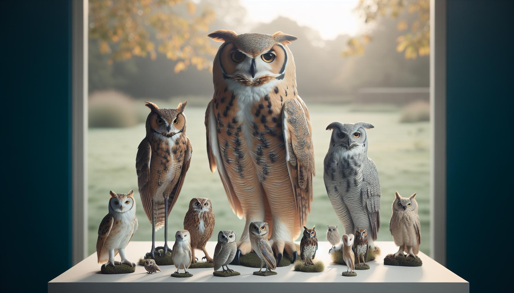 How Big Can Owls Get: Size Comparison By Species » WorldBirds.eu