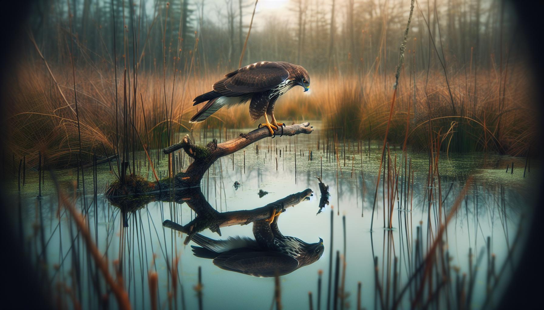 Common Black-Hawk: Wetland Habitat & Hunting Techniques » WorldBirds.eu