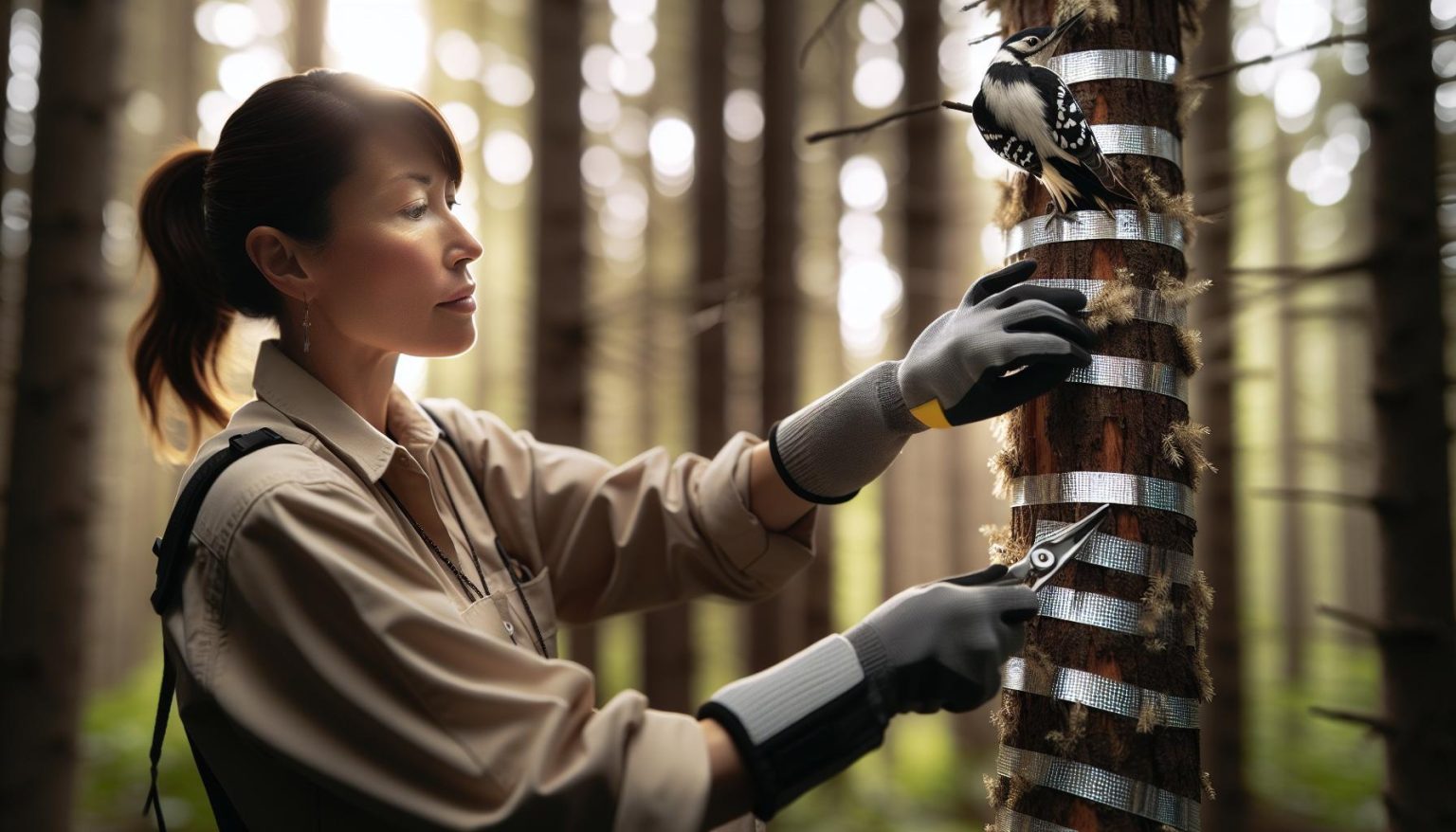 How To Get Rid Of A Woodpecker Bird Humanely » WorldBirds.eu